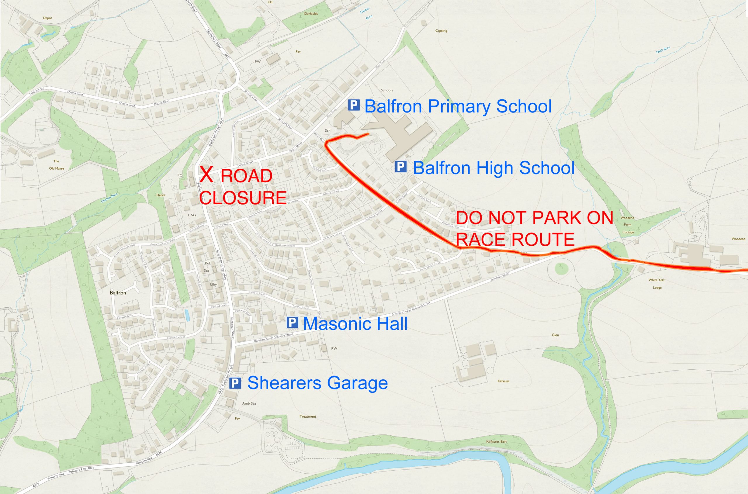 Information for runners 2023 – Balfron 10k